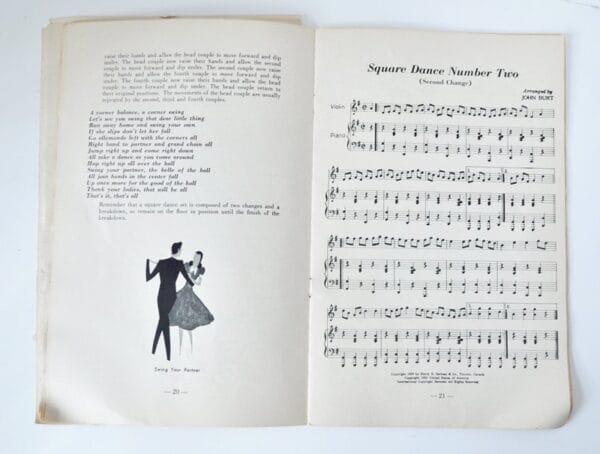 Vintage How To Square Dance Book by Harry Jarman