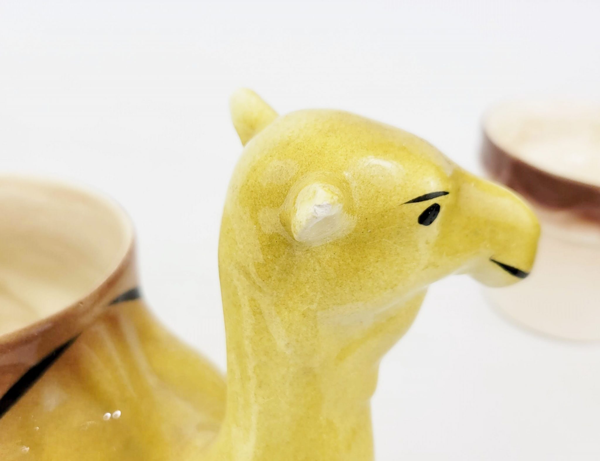 Vintage Camel Planter with Removable Flower Pot