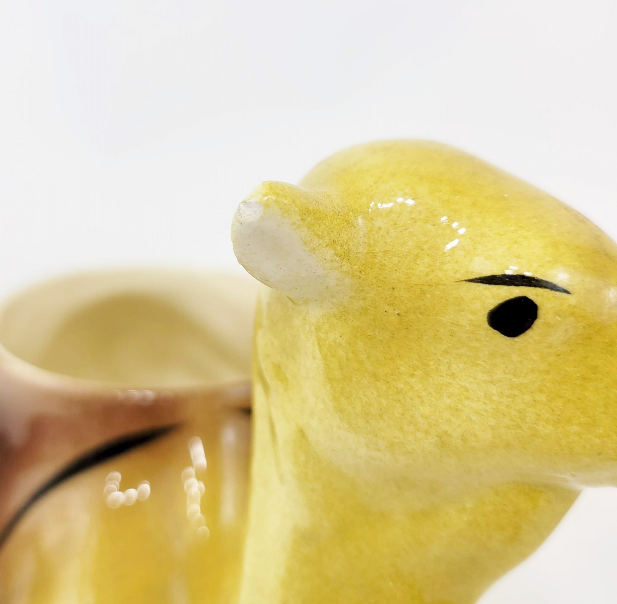 Vintage Camel Planter with Removable Flower Pot