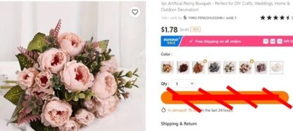 A Personal Review and Comparison of Temu Silk Flowers