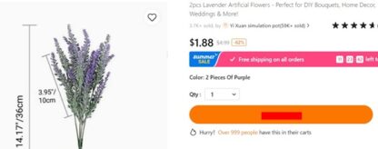 A Personal Review and Comparison of Temu Silk Flowers