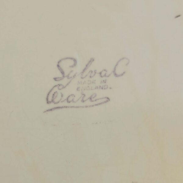 Vintage SylvaC Owl Planter Bowl Oak and Acorn No. 473